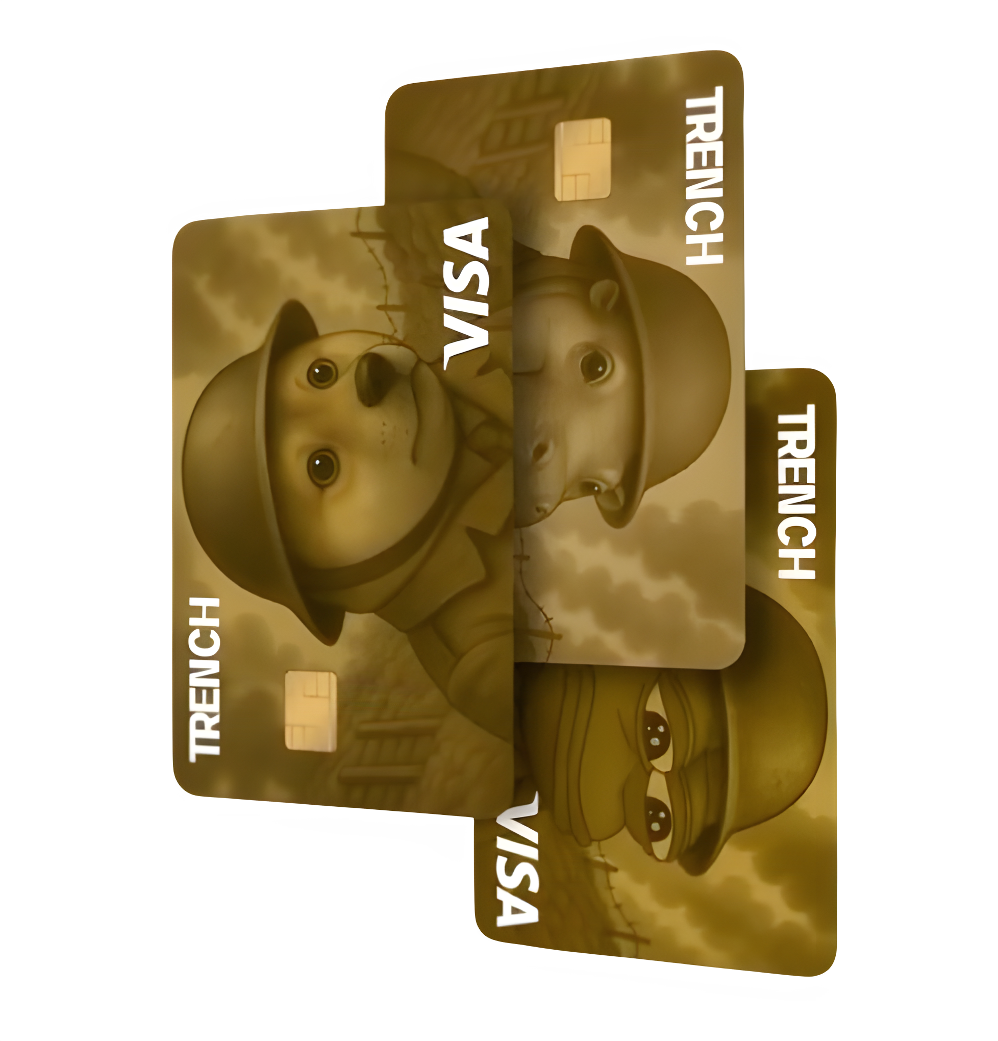 Trench - Cards with memecoin support.